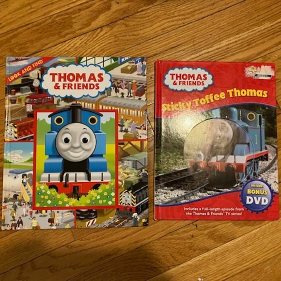 Thomas & Friends | Toys | Two Thomas The Tank Engine Books | Poshmark